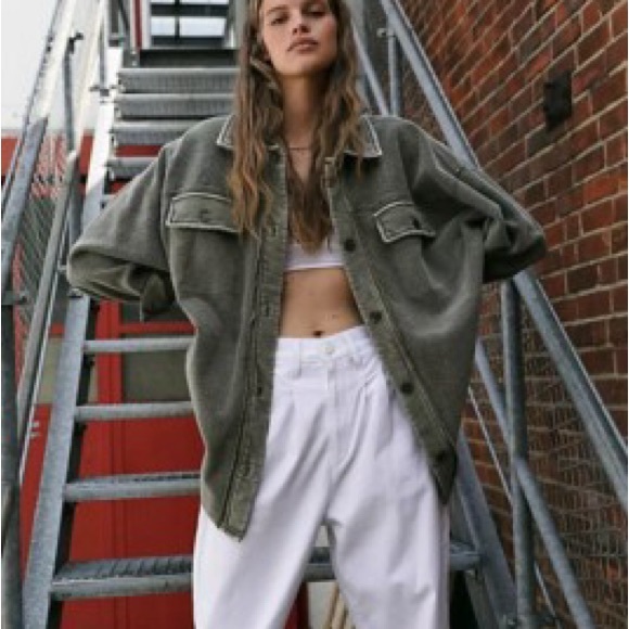 Free People | Jackets & Coats | Free People Ruby Jacket Shirt | Poshmark